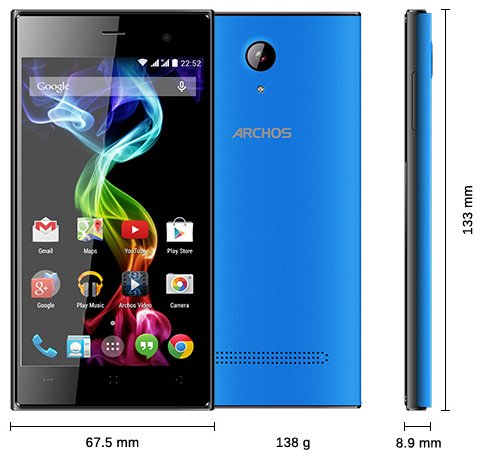 Archos 45c Platinum specs, review, release date - PhonesData