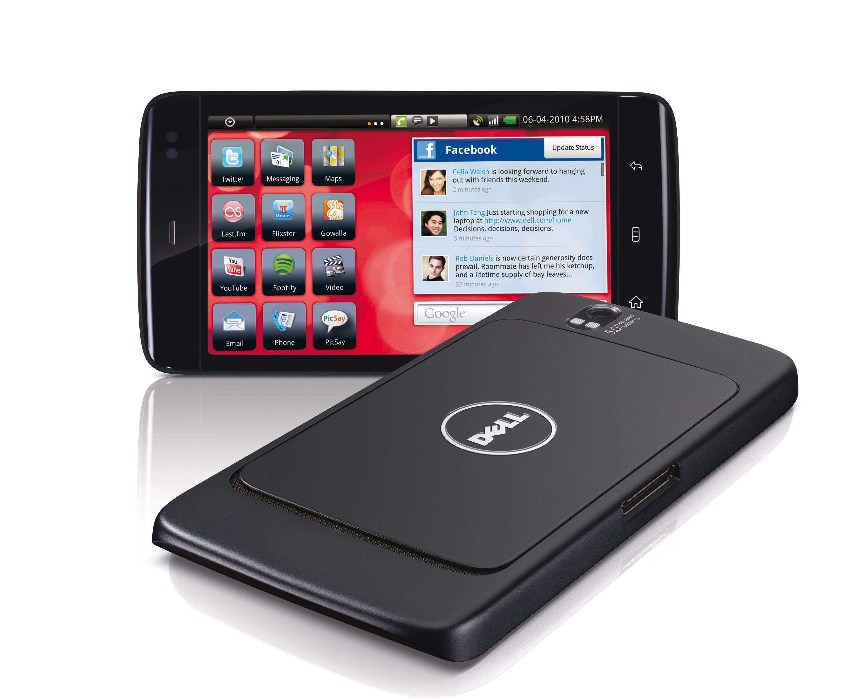 Dell Streak Fiche technique - PhonesData