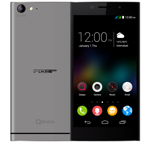 QMobile Noir X950 Fiche technique - PhonesData