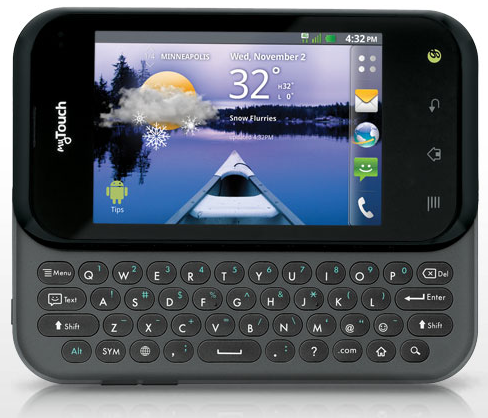 T-Mobile myTouch qwerty specs, review, release date - PhonesData