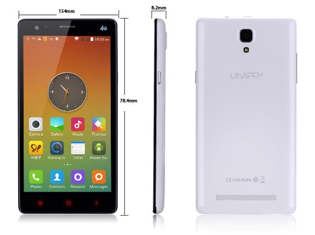 Uhappy UP320 Fiche technique et caractéristiques, test, avis - PhonesData