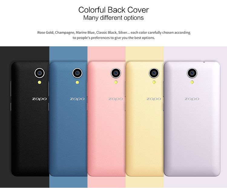 Zopo Color C2 Fiche technique - PhonesData